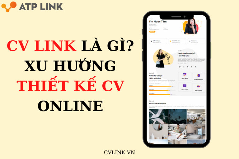 Cvlink là gì? Xu hướng thiết kế Cv online miễn phí